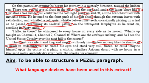 Intervention: PEZEL paragraphs | Teaching Resources