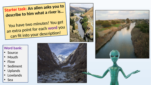 Geography KS3: River processes, river landscapes and flooding in the UK ...