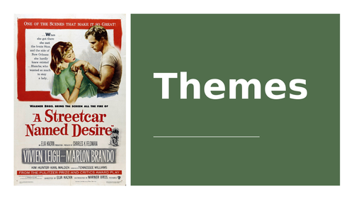 A Streetcar Named Desire full scheme of resources | Teaching Resources