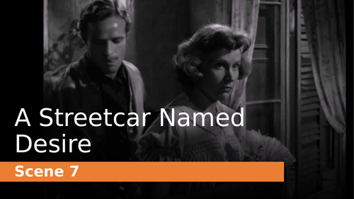 A Streetcar Named Desire full scheme of resources | Teaching Resources