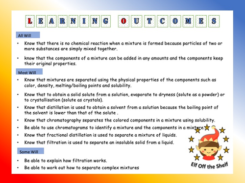 Separating Mixtures and Solutions Fully Resourced Lesson KS3 | Teaching ...
