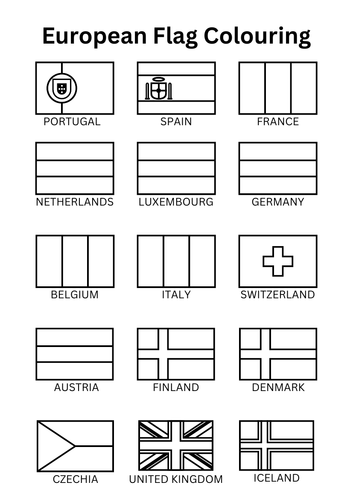 Flag Shapes Flag Coloring Pages European Flags Flags Of The World ... Flag Shapes Flag Coloring Pages European Flags Flags Of The World ...