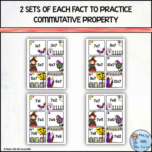 Halloween Multiplication Flashcards and Activities | 0 - 12 | Teaching ...