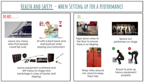 Health and safety of instruments | Teaching Resources