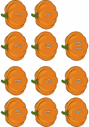 Halloween number ordering activity | Teaching Resources