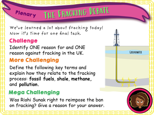 Fracking and the environment | Teaching Resources