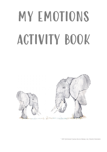 My Emotions Workbook (English Version) | Teaching Resources