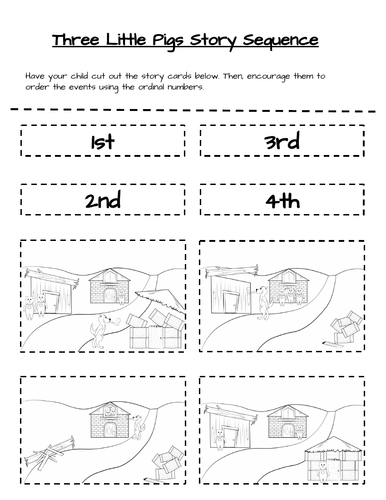 Three Little Pigs Sequencing | Teaching Resources