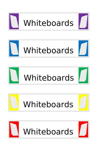 100+ Tray Labels | Teaching Resources