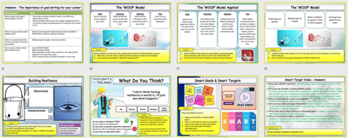 Resilience & Ambition + Life Goals | Teaching Resources