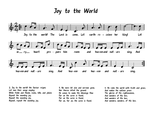 Silent Night - Boomwhacker Play Along Video and Sheet Music | Teaching ...