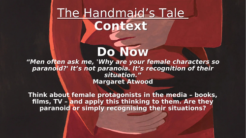 The Handmaid's Tale full SOW - AQA English Literature A-Level ...