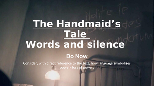 The Handmaid's Tale full SOW - AQA English Literature A-Level ...