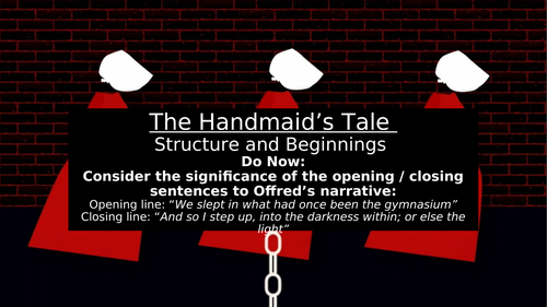 The Handmaid's Tale full SOW - AQA English Literature A-Level ...