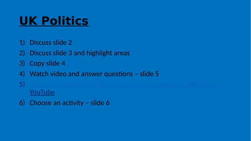 The UK | Teaching Resources