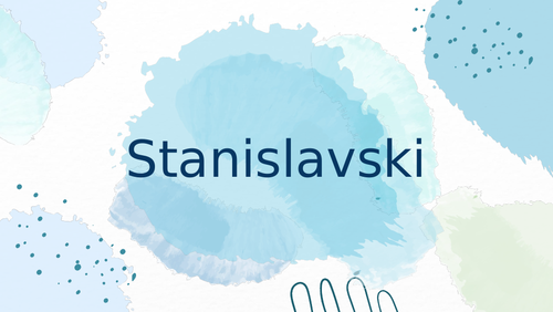 Introduction to Stanislavski | Teaching Resources