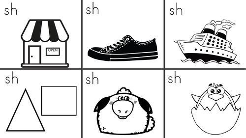 Beginning with SH Phonics Work KS1 | Teaching Resources