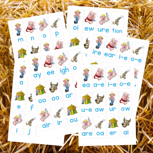 Three Little Pigs EYFS/KS1 Phonics and Maths Continuous Provision Pack ...