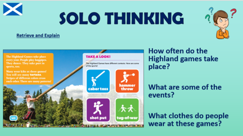 Scotland Non-Fiction Text - KS1 Whole Class Reading! | Teaching Resources