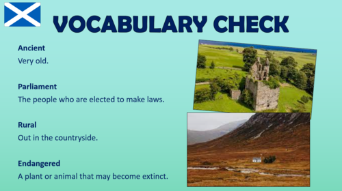 Scotland Non-Fiction Text - KS1 Whole Class Reading! | Teaching Resources