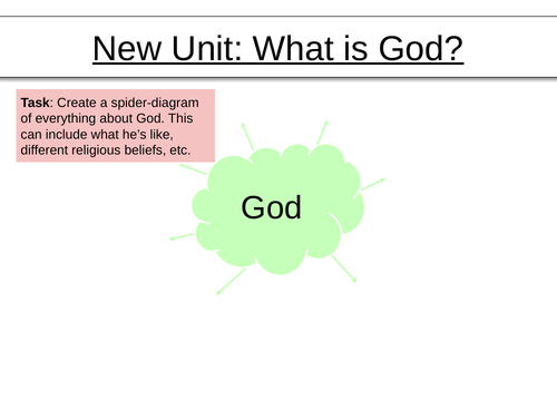 KS3 Introduction to God - Complete unit of work! | Teaching Resources