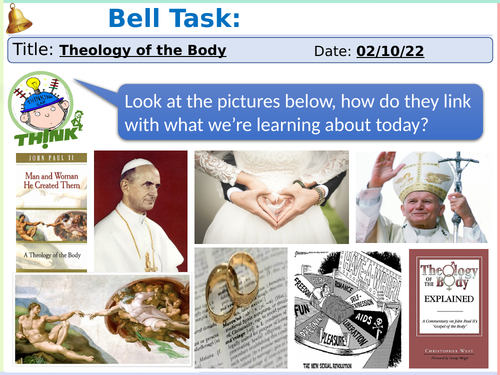 Theology of the Body - Christopher West | Teaching Resources