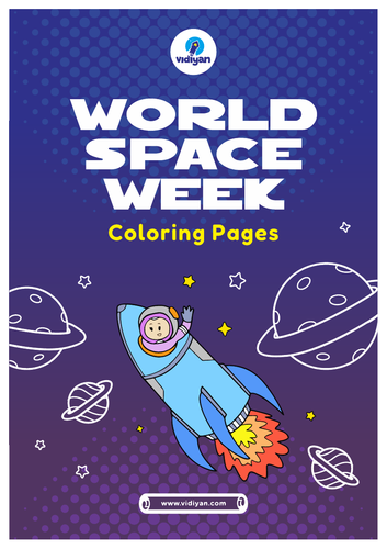 WORLD SPACE WEEK - Coloring Pages | Teaching Resources