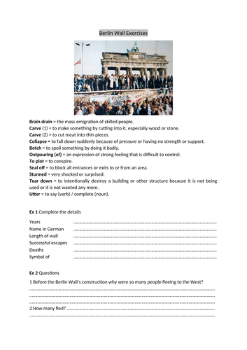 Why the Berlin Wall rose and fell | Teaching Resources