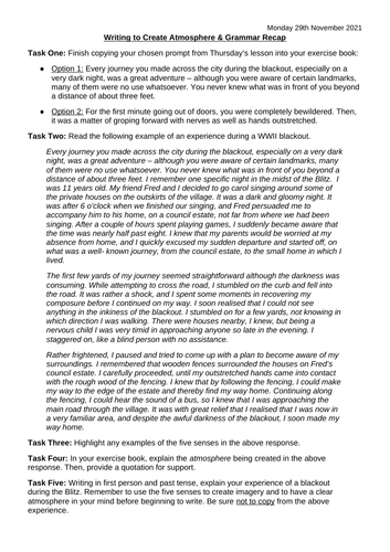 KS3 SOW - Year 8 Grammar & Writing | Teaching Resources