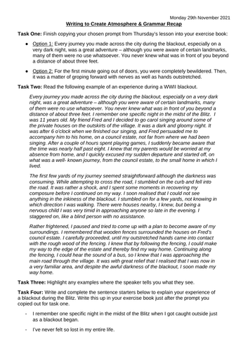 KS3 SOW - Year 8 Grammar & Writing | Teaching Resources