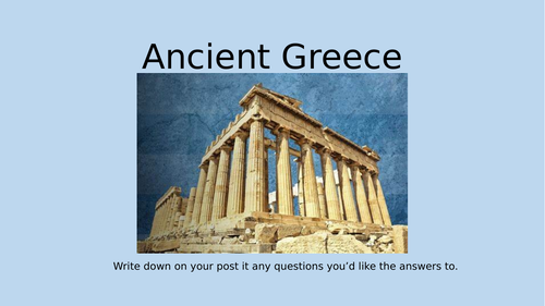 Ancient Greece PPT | Teaching Resources