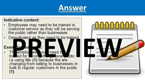 LO4 Impacts of change on businesses and stakeholders - OCR CTEC Business Unit 15 Change ...