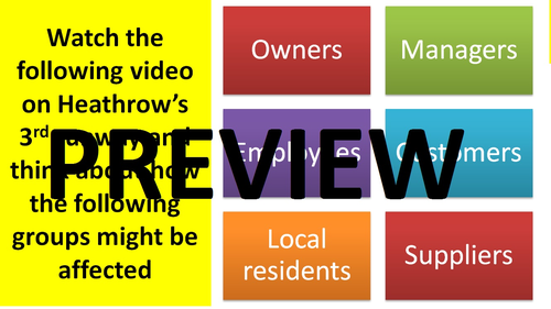 LO4 Impacts of change on businesses and stakeholders - OCR CTEC Business Unit 15 Change ...