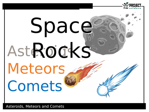 Asteroids, Meteors and Comets PowerPoint and Activity Sheets | Teaching ...