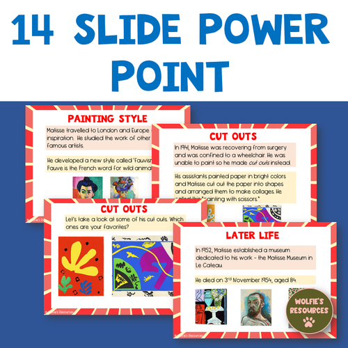 Henry Matisse Activities And Power Point KS1 | Teaching Resources