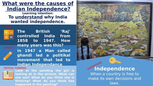 Causes of Indian Independence - India and Empire - 3 of 5 fully ...