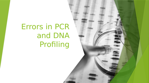 Forensic Genetics PowerPoints and Worksheets- learning aims a-d ...