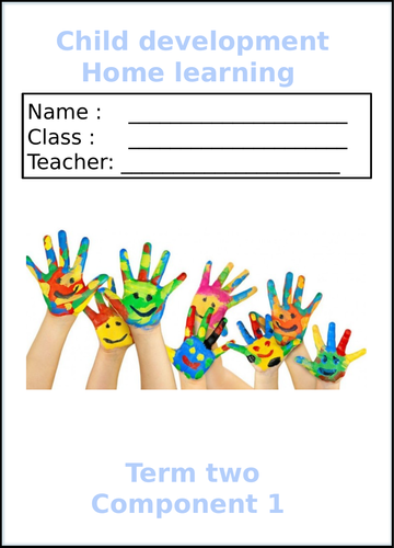 Term 2 Homework booklet Child development | Teaching Resources