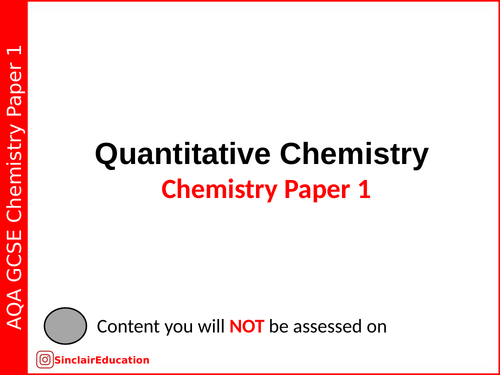 AQA GCSE Chemistry Paper 1 Summary PowerPoints | Teaching Resources