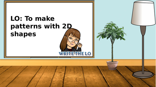 Year 4- Patterns with 2D Shapes- PPT lesson | Teaching Resources