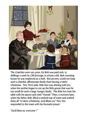 A Christmas Carol - The Story of the Cratchit Family and Ebenezer ...