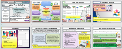 Using Initiative | Teaching Resources