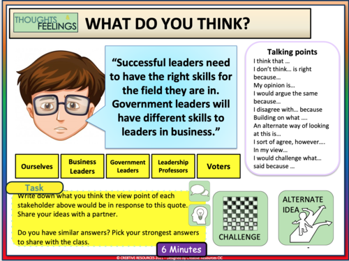 Leadership + Careers | Teaching Resources