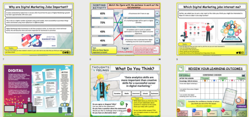Careers in Digital Marketing | Teaching Resources