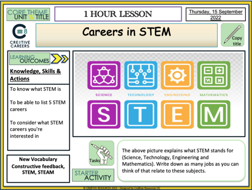 Careers in STEM | Teaching Resources