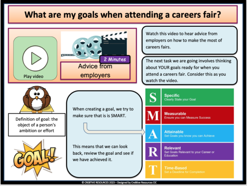 School Careers Fair Lesson | Teaching Resources