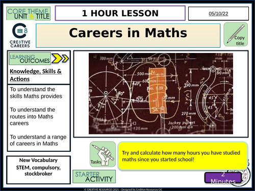 Careers in Maths | Teaching Resources