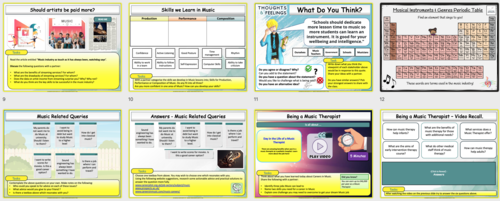 Careers in Music Industry | Teaching Resources