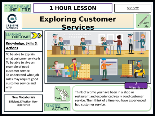 Exploring Customer Service | Teaching Resources