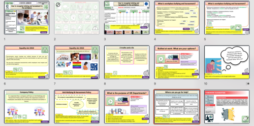 Bullying & Harassment in Workplace | Teaching Resources